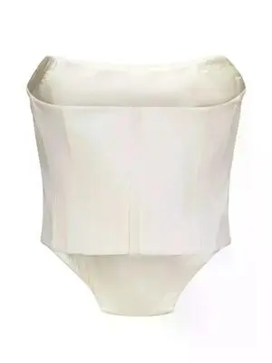 Giuseppe Di Morabito Strapless Corset-style Top