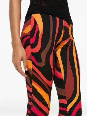 Emilio Pucci Marmo-print Capri Pants