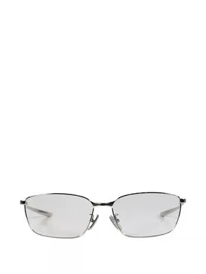 Balenciaga Narrow-shape Square-frame Sunglasses - Silver