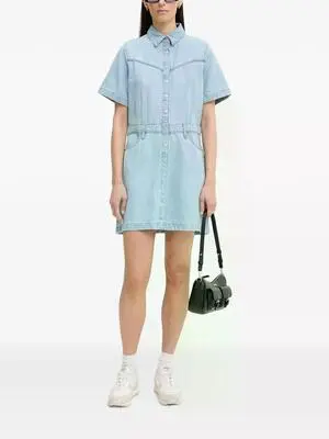 LEVI'S Western-yoke Button-down Mini Dress