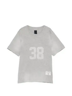 JUUN.J Number-print Logo-patch T-shirt