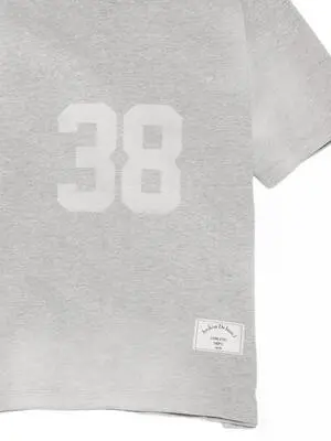 JUUN.J Number-print Logo-patch T-shirt