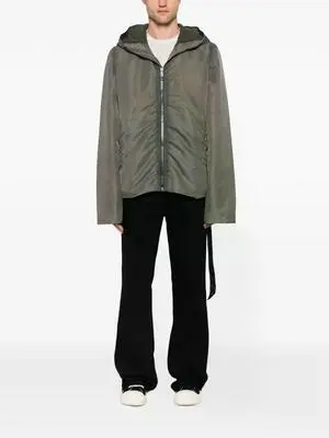Rick Owens Hooded Zip-up Jacket