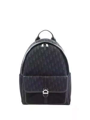 Dior 2000-2026 Oblique Canvas 8 Backpack - Grey