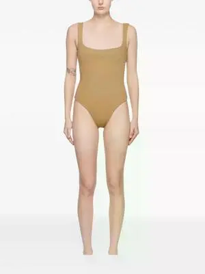 HAIGHT. Gabi Crepe Swimsuit - Neutrals
