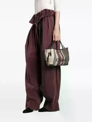 Chloé Paperbag-waist Palazzo Pants