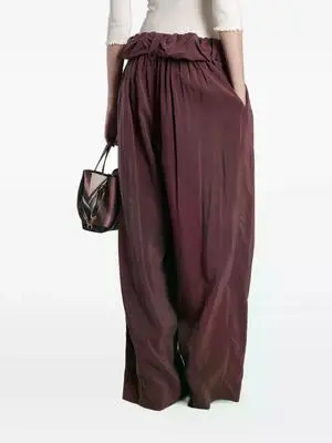 Chloé Paperbag-waist Palazzo Pants