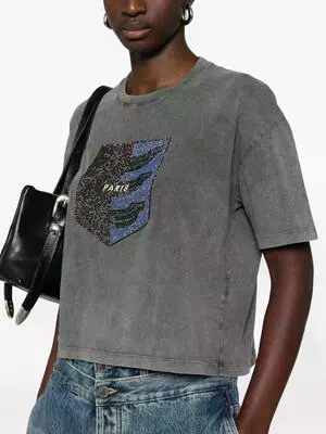 ELITE Rhinestone-embellished T-shirt