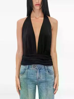 OW Agatha Ruched-waist Top