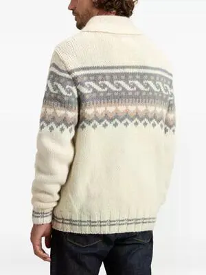 Woolrich Fair Isle Zip-up Cardigan