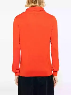 Alexander McQueen Skull Shawl-collar Cashmere Sweater