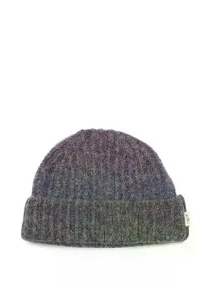 LES DEUX Ribbed-knit Beanie Hat