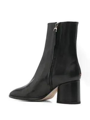 AeydĒ Ayla Block-heel Leather Ankle Boots
