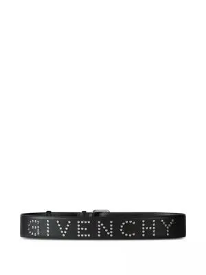 Givenchy Cargo Belt In Leather With Studs