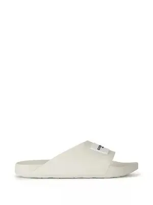 Givenchy Label Slide Mules In Rubber