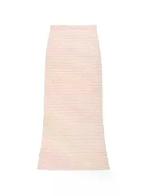 Givenchy Long Skirt With Nylon Frills - Pink