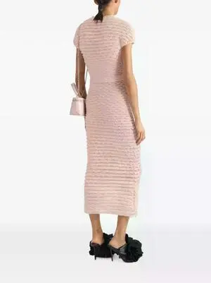 Givenchy Long Skirt With Nylon Frills - Pink