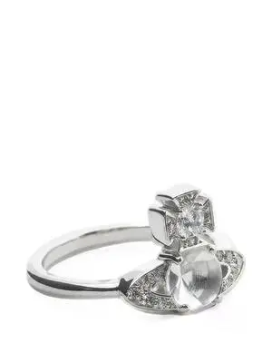 VIVIENNE WESTWOOD Ondina Crystal-embellished Ring