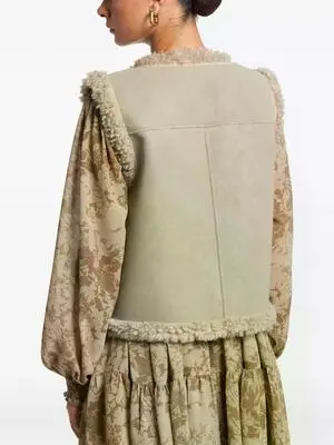 Michael Kors Faux-shearling Vest - Neutrals