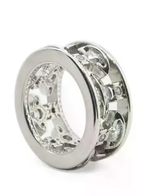 VIVIENNE WESTWOOD Orb-detail Crystal-embellished Ring