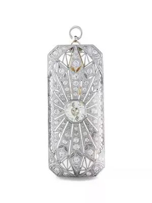 LB EXCLUSIVE Art Deco Diamond Brooch