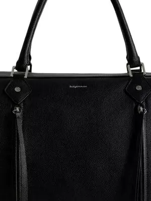 Zadig&Voltaire Sunny Travel Grained Leather Shoulder Bag