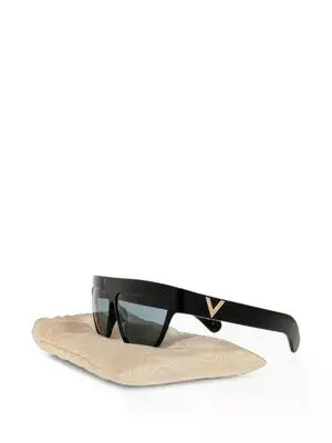 Valentino Garavani Vlogo Geometric-frame Sunglasses