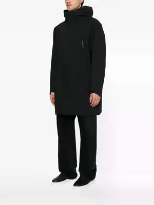 Moncler Logo-patch Hooded Parka Coat