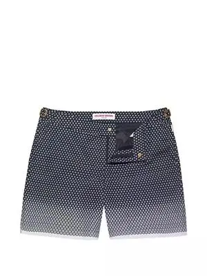 Orlebar Brown Bulldog Floret-print Swim Shorts - Blue