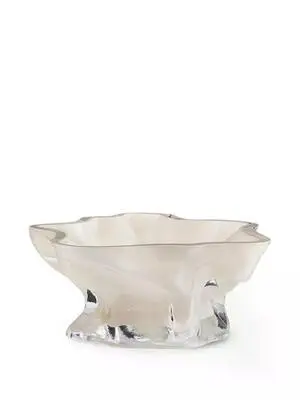 AYTM Vena Sculptural Glass Bowl - Neutrals