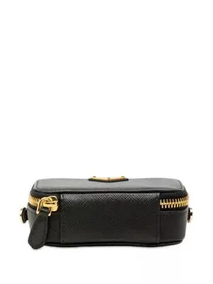 Prada 2013-2026 Mini Saffiano Pouch Satchel
