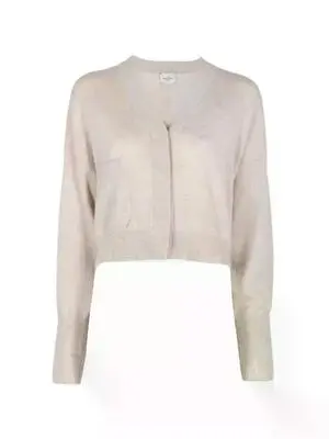 Le Kasha V-neck Cropped Cardigan