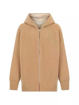 Fedeli Ribbed-knit Cashmere Cardigan - Neutrals