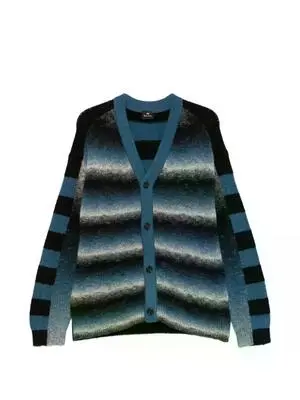 Paul Smith Striped Button-up Cardigan