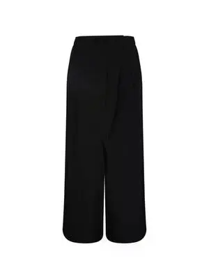 Issey Miyake Wrap-front Wide-leg Palazzo Pants