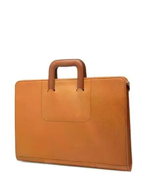 Burberry 20th Century Leather Business Bag