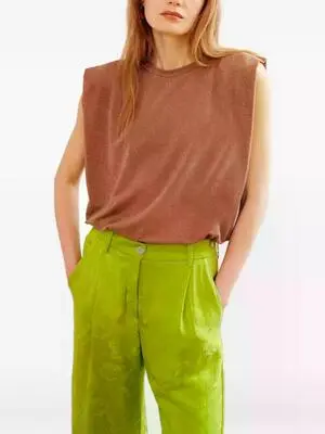 Momoni Padded-shoulder Enna T-shirt