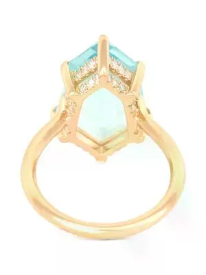 YI COLLECTION Aquamarine Diamond Ring