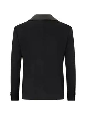 Moschino Double-collar Single-breasted Blazer
