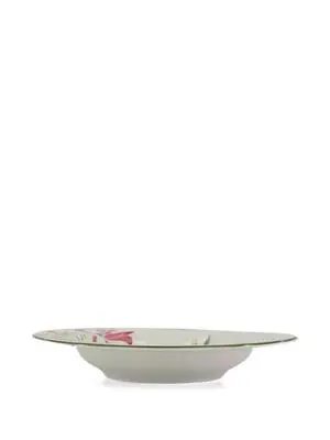 GINORI 1735 Flower-print Soup Plate