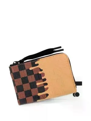 SPRAYGROUND Henny Melt Checkered Wallet