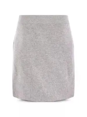TOTEME Buttoned Cashmere Skirt Melange