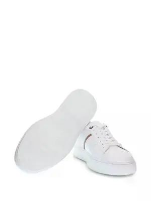 LA MARTINA Logo-print Leather Sneakers - White