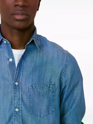 Officine Générale Button-down Long-sleeve Shirt
