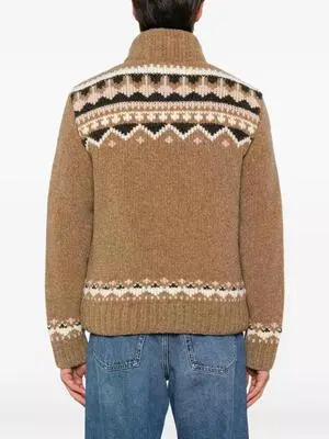 Moncler Fair-isle Padded Jacket