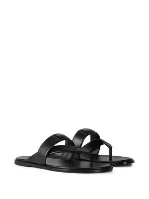 Givenchy Bay Thongs In Leather