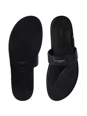 Givenchy Bay Thongs In Leather
