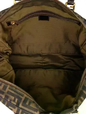 Fendi 20th Century Zucca Canvas Business Bag