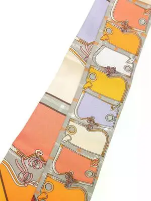 Hermès 1999-2007 Camails Silk Twilly Scarf Scarves