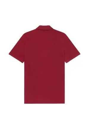 Givenchy Polo In Cotton With Paris Gros Grain